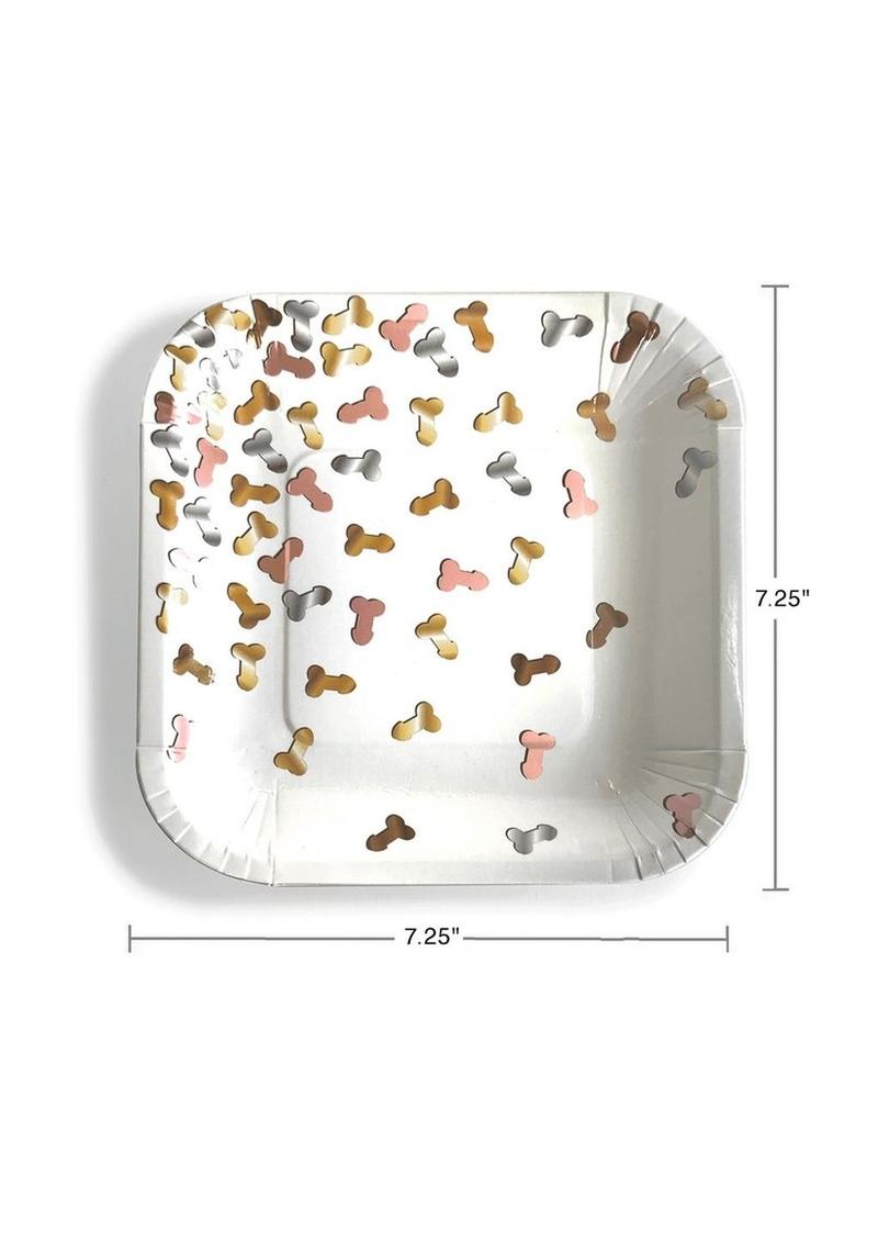 Glitterati Boobie Party Plates – shopromantix
